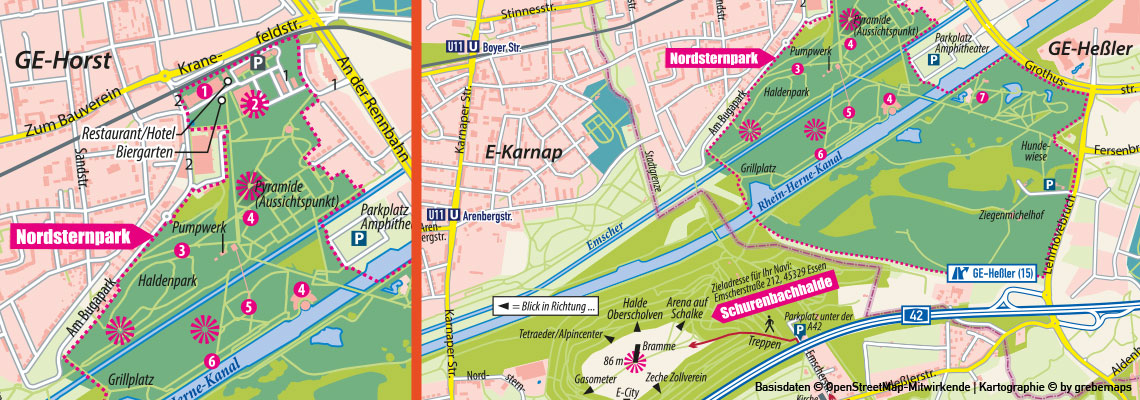 Straßenkarte erstellen - grebemaps Kartographie