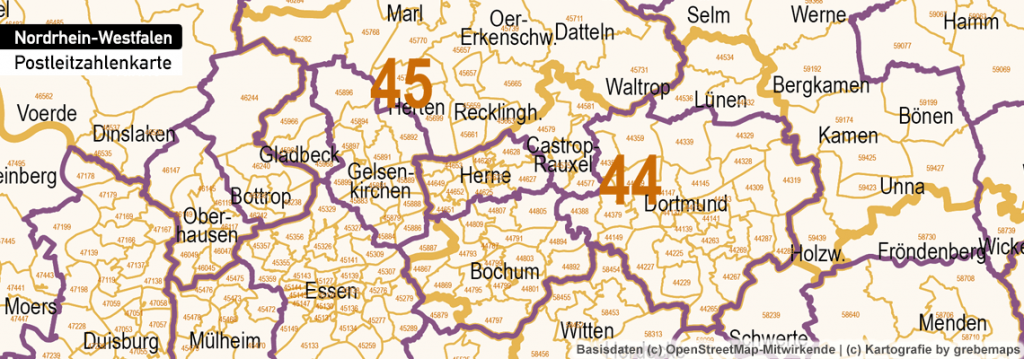 slider_postleitzahlenkarten_05 - grebemaps® Kartographie